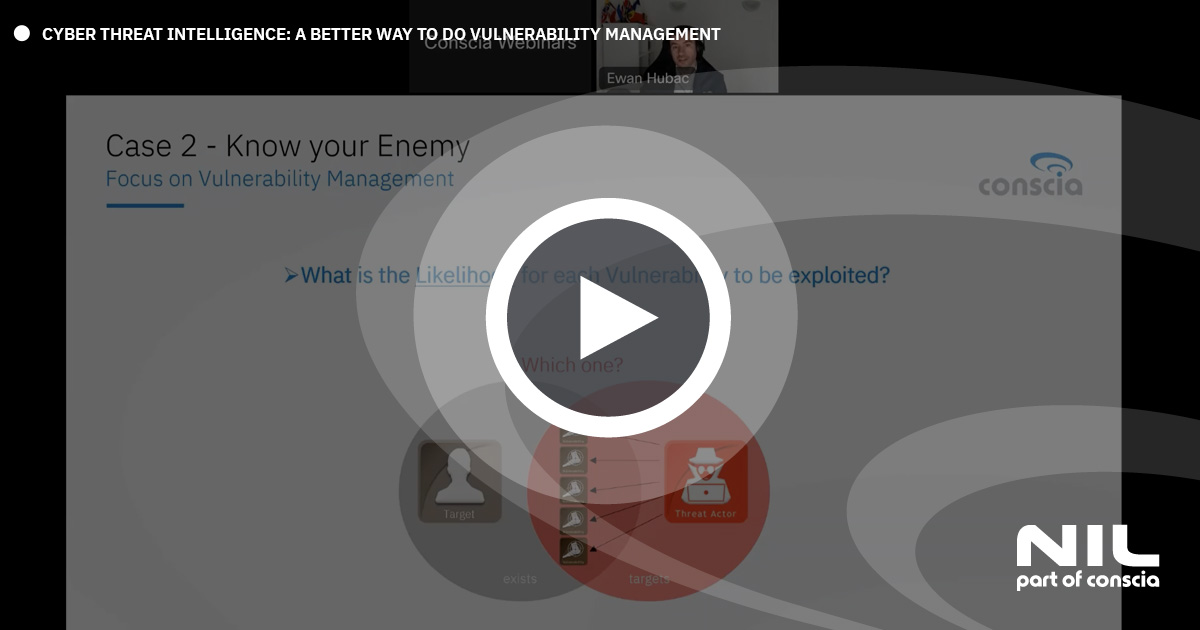 Cyber Threat Intelligence: A Better Way to Do Vulnerability Management | NIL