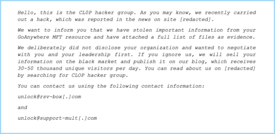 CL0P Group – Analysis of European’s rising ransomware threat | NIL